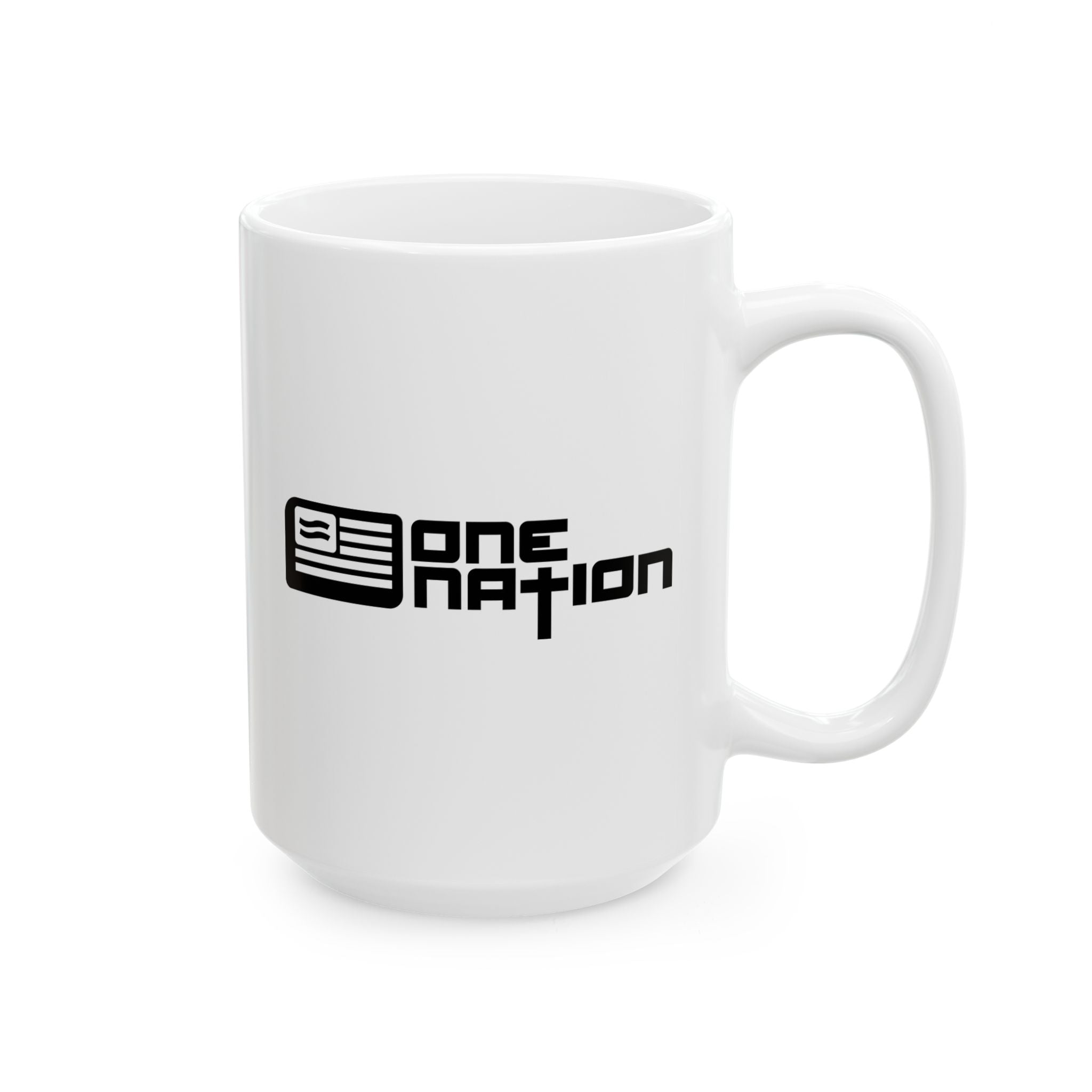 One Nation - Ceramic Mug (15oz) – BrandME Studios